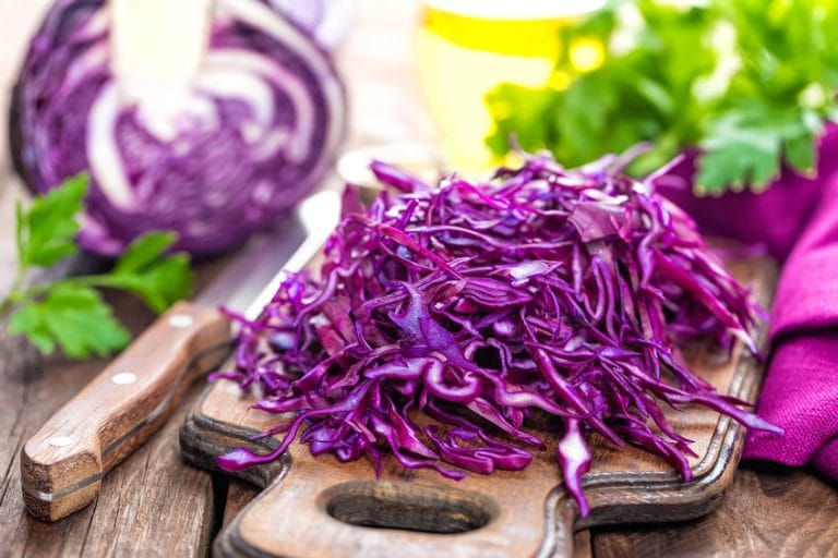 Rode kool recept; Verse rode kool met appel, zonder suiker